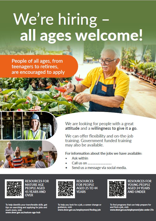 Support for businesses - Department of Employment and Workplace ...