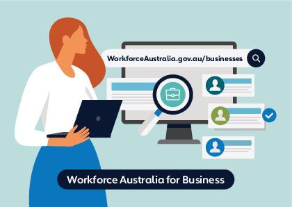 Workforce Australia for Business Postcard - Admin - Department of ...